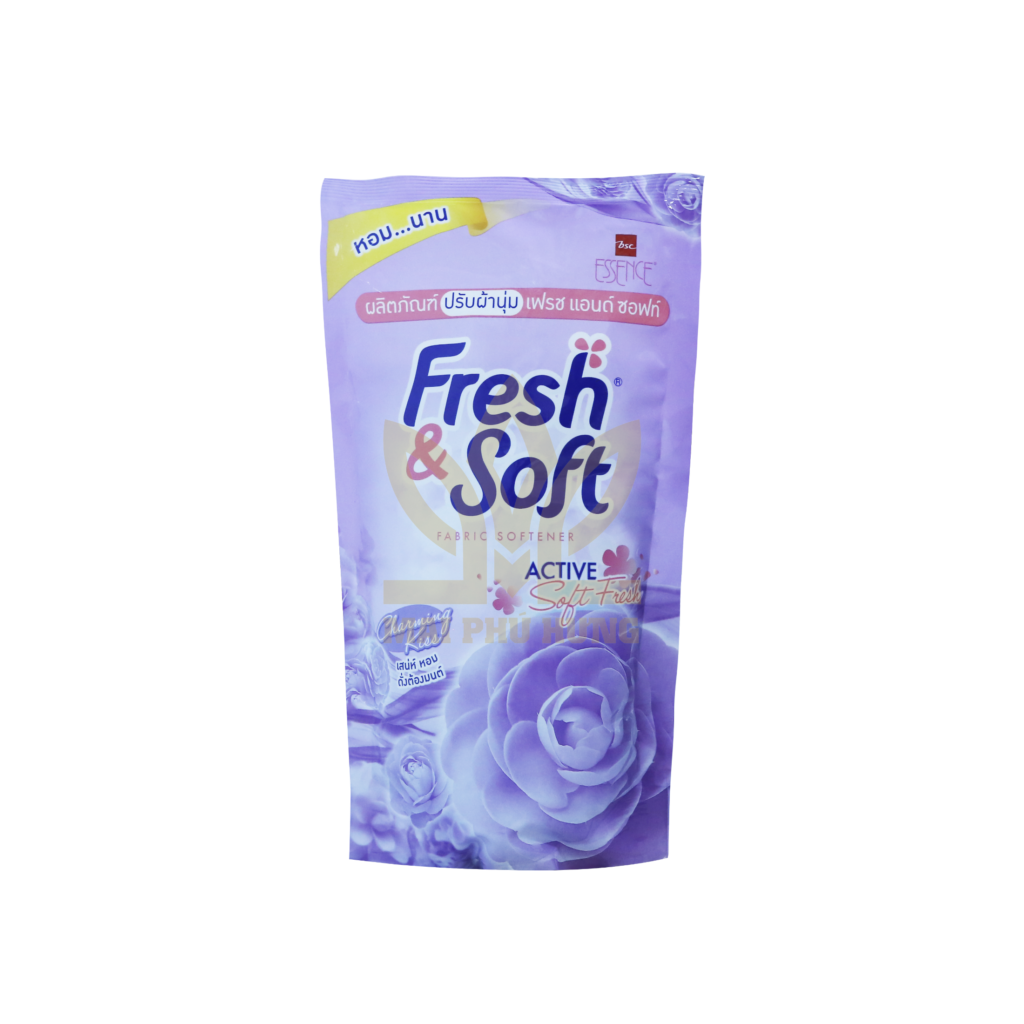 Nước xả Fresh & Soft Charming Kiss túi 500ml - Mai Phú Hưng